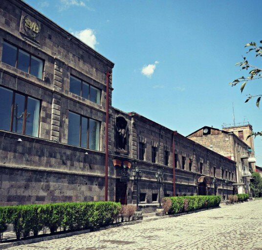 Bira fabrikası Пивоваренный завод Александрапол, Gümrü, foto