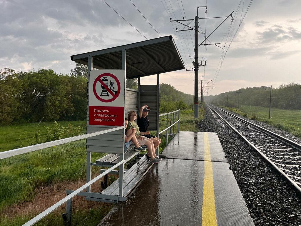 Tren istasyonu остановочный пункт 678 километр, Mordovya, foto