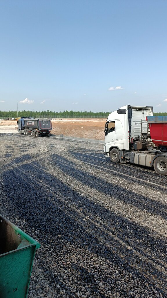 Atık depolama alanı Полигон ТБО Кингисепп, Saint‑Petersburg ve Leningradskaya oblastı, foto