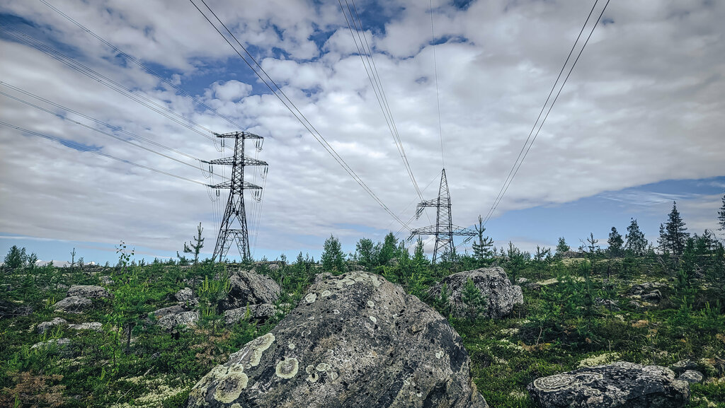 Elektrik santrali Kandalakshskaya Gorelektroset, Kandalaksha, foto
