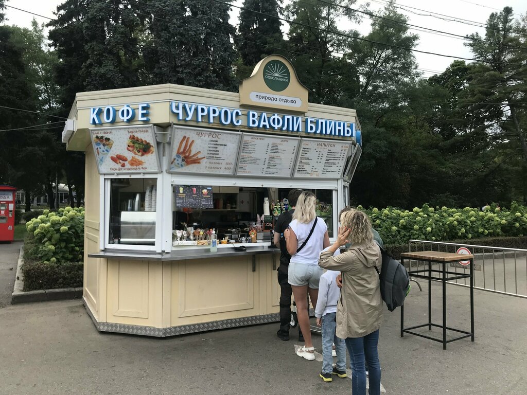 Fast food Чуррос Вафли Блины, Moskova, foto