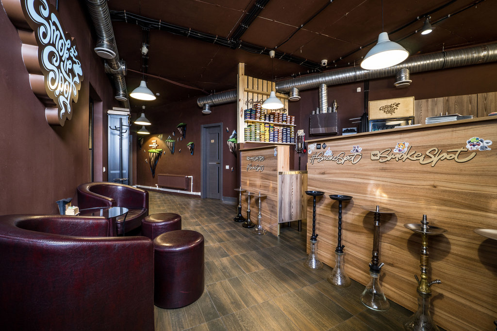 Nargile kafeler SmokeSpot Island, Saint‑Petersburg, foto