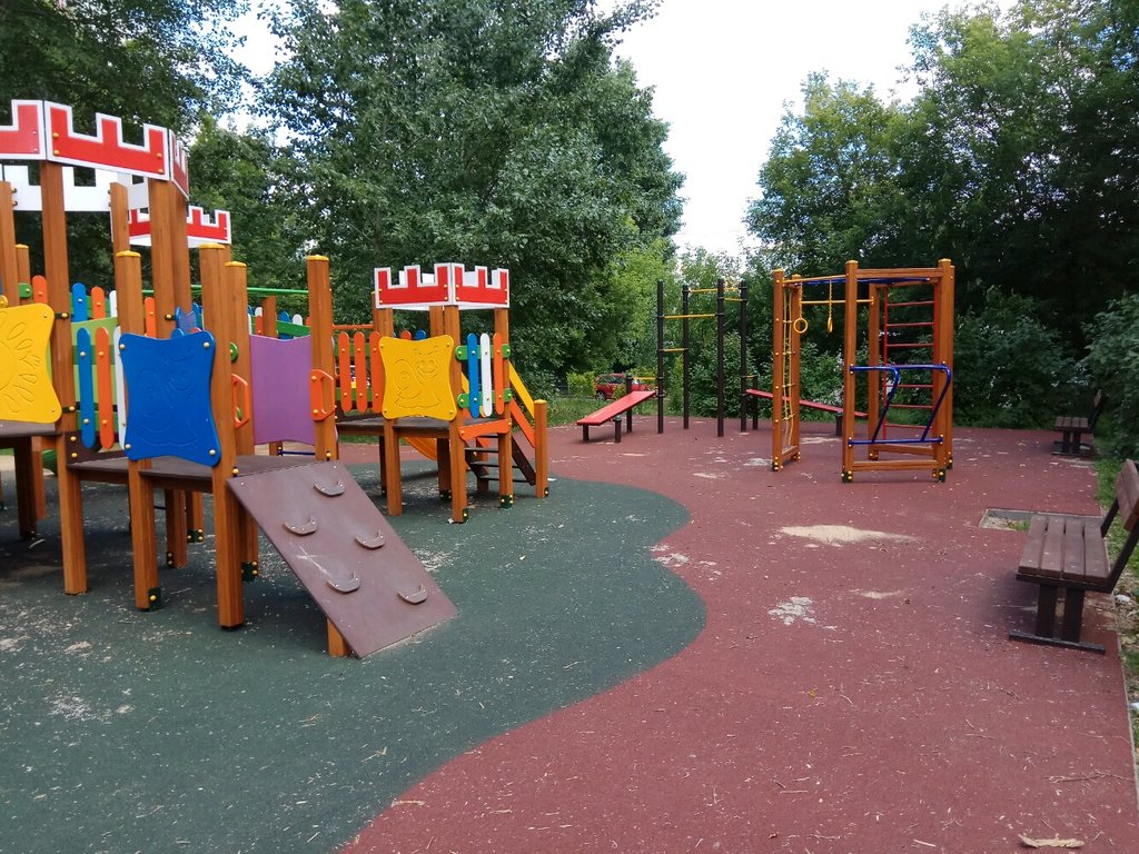 Oyun alanı Playground, Moskova, foto