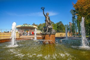 Park imia A. V. (vulica Suvorava No:43), kültür ve eğlence parkları  Kobrin'den