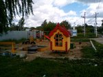 Детская игровая площадка (Republic of Tatarstan, City of Kazan, Poperechno-Azinskaya ulitsa), oyun alanı  Kazan'dan