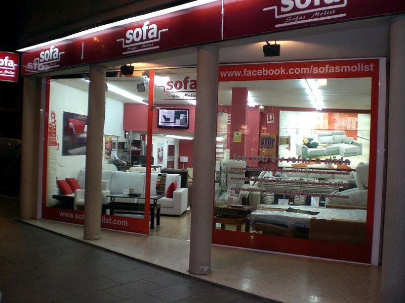 Mobilya mağazaları Sofás Molist, Barselona, foto