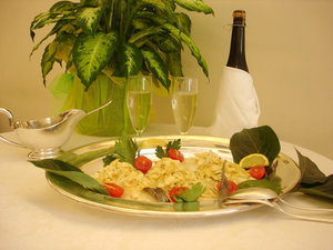 Genovese Villa Elena Hotel ed Appartamenti (Liguria, Provincia di Savona, Varazze, Via Coda), restoran  Varazze'den
