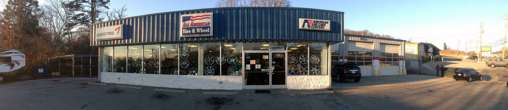 Otomobil servisi All American Tire & Wheel, Knoxville, foto