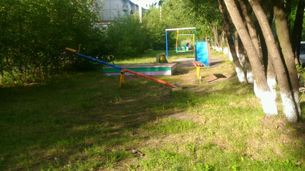 Oyun alanı Playground, Omsk, foto