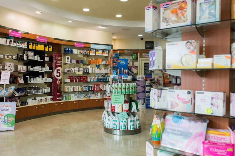 Eczaneler Farmacia Pérez Banderas, Endülüs, foto