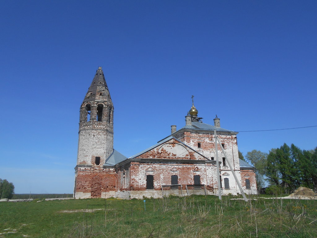 Ortodoks kiliseleri Церковь Благовещения Пресвятой Богородицы, Vladimirskaya oblastı, foto