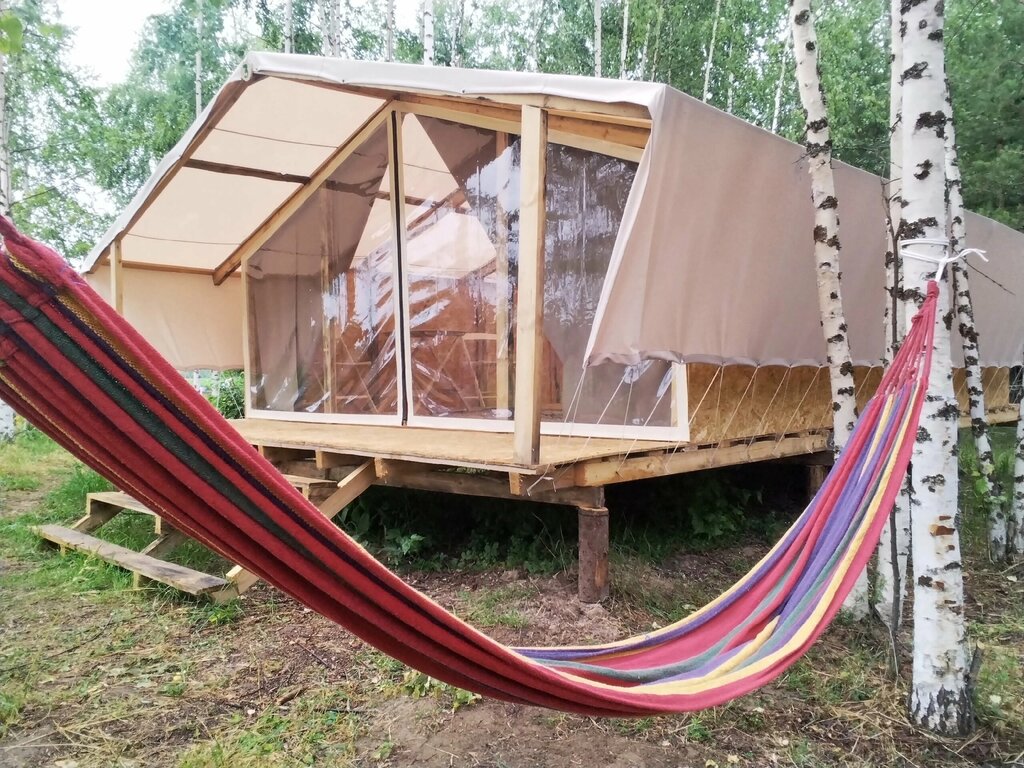 Glamping База отдыха Новая деревня, Kostromskaya oblastı, foto