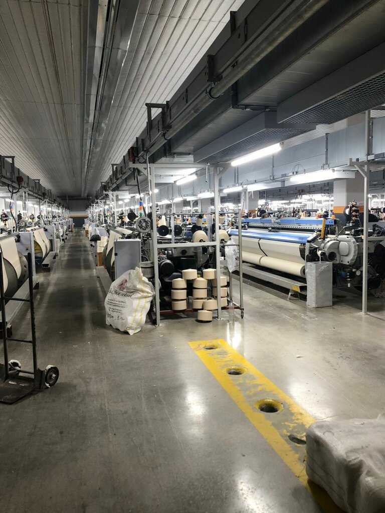 Tekstil fabrikaları Çelebi Tekstil, İstanbul, foto