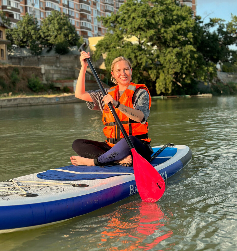 Kürek sörfü Sup Around, Krasnodar, foto