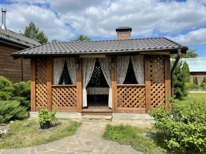 Perde ve korniş üreticileri Salon shtor Olga, Gavrilov‑Yam, foto