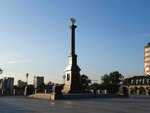 City of Military glory (Khabarovsk, Square of Military glory), anıt, heykel  Habarovsk'tan