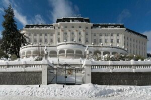 Radium Palace Hotel (Karlovarský kraj, Sokolov, Loket, T.G. Masaryka), otel  Jachymov'dan