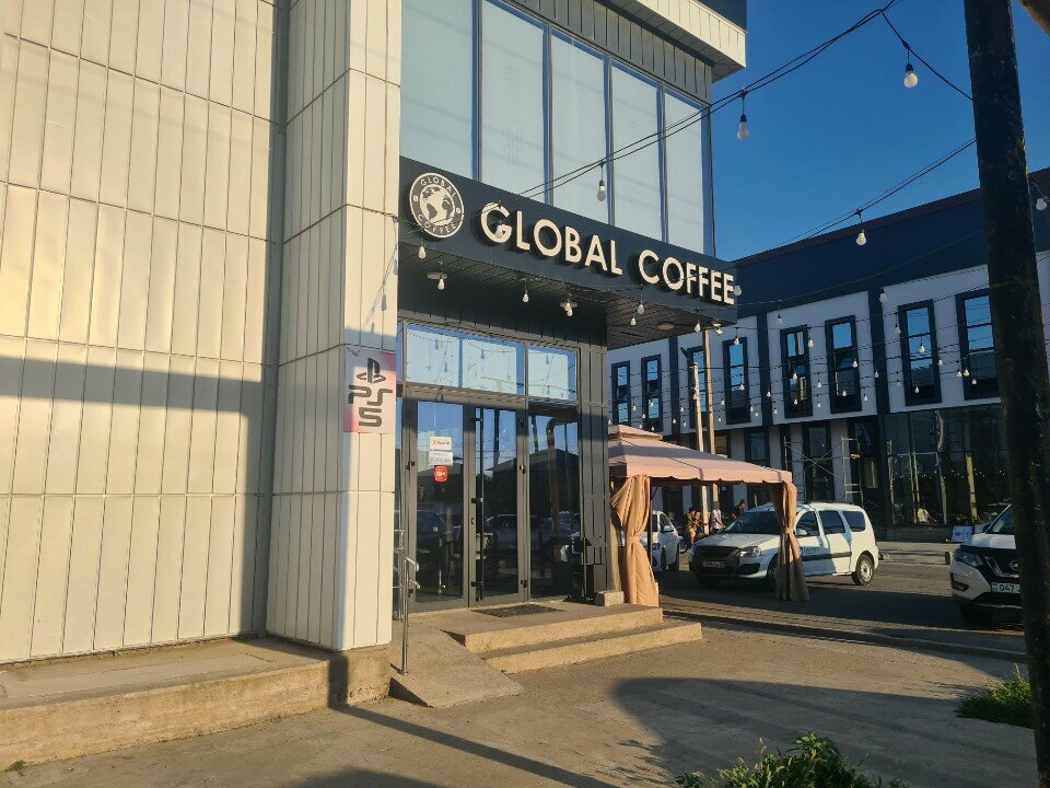Kahve dükkanları Global coffee, Çimkent (Şımkent), foto