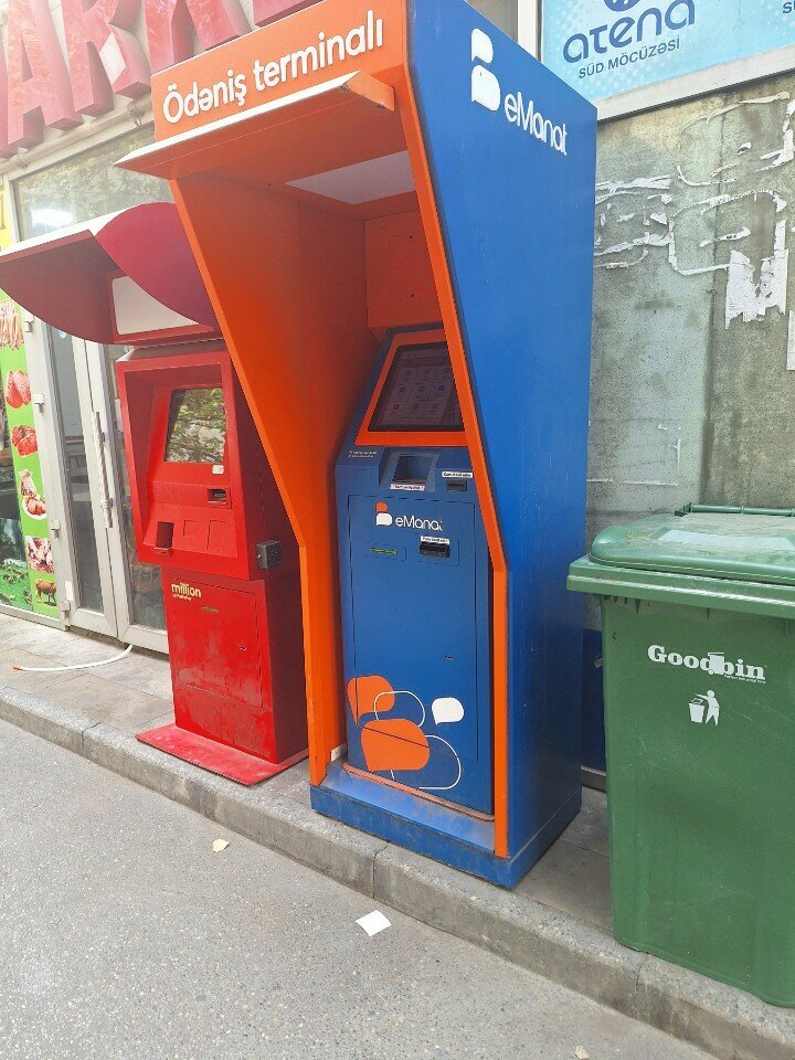 Ödeme terminali EManat, Bakü, foto