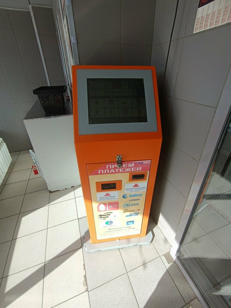 Ödeme terminali Payment terminal, Novokuybyşevsk, foto