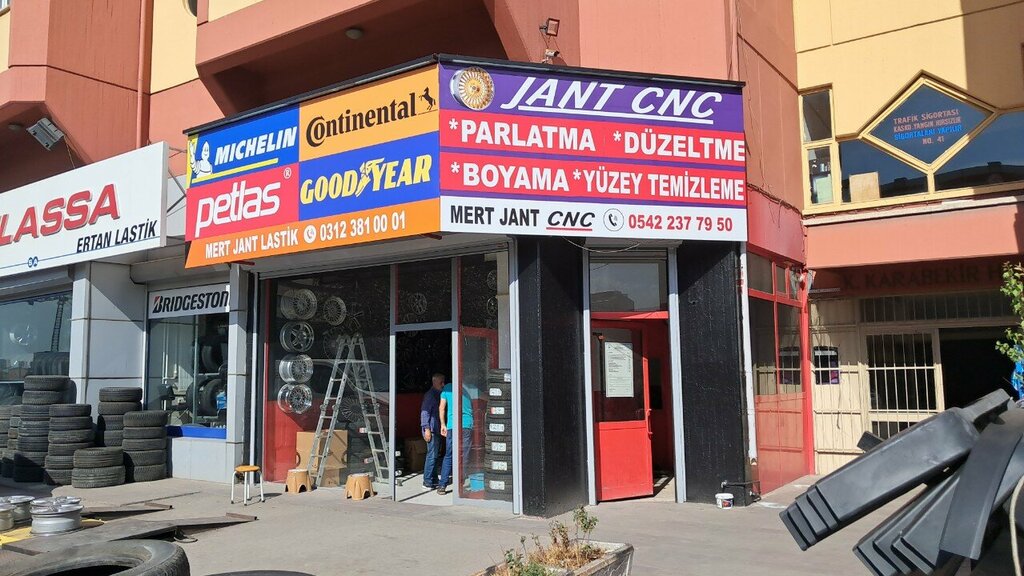 Jant ve lastikçiler Mert Oto Jant Lastik, Ankara, foto