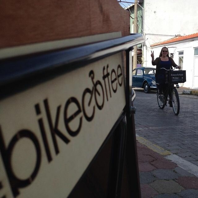 Kahve dükkanı The Bike Coffee, Urla, foto