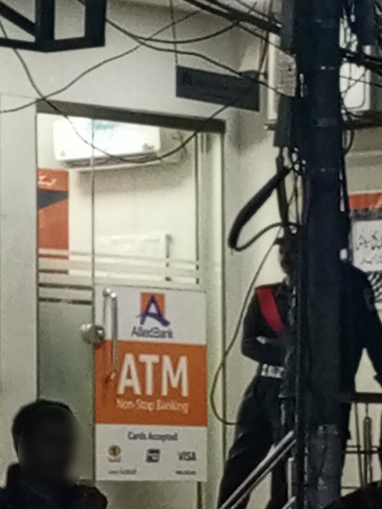 ATM'ler Allied Bank ATM, Lahor, foto