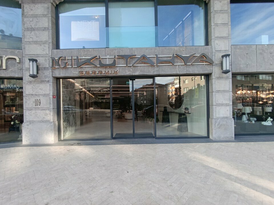 Seramik fayans Ng Kütahya Seramik Etiler Merkez Showroom, İstanbul, foto