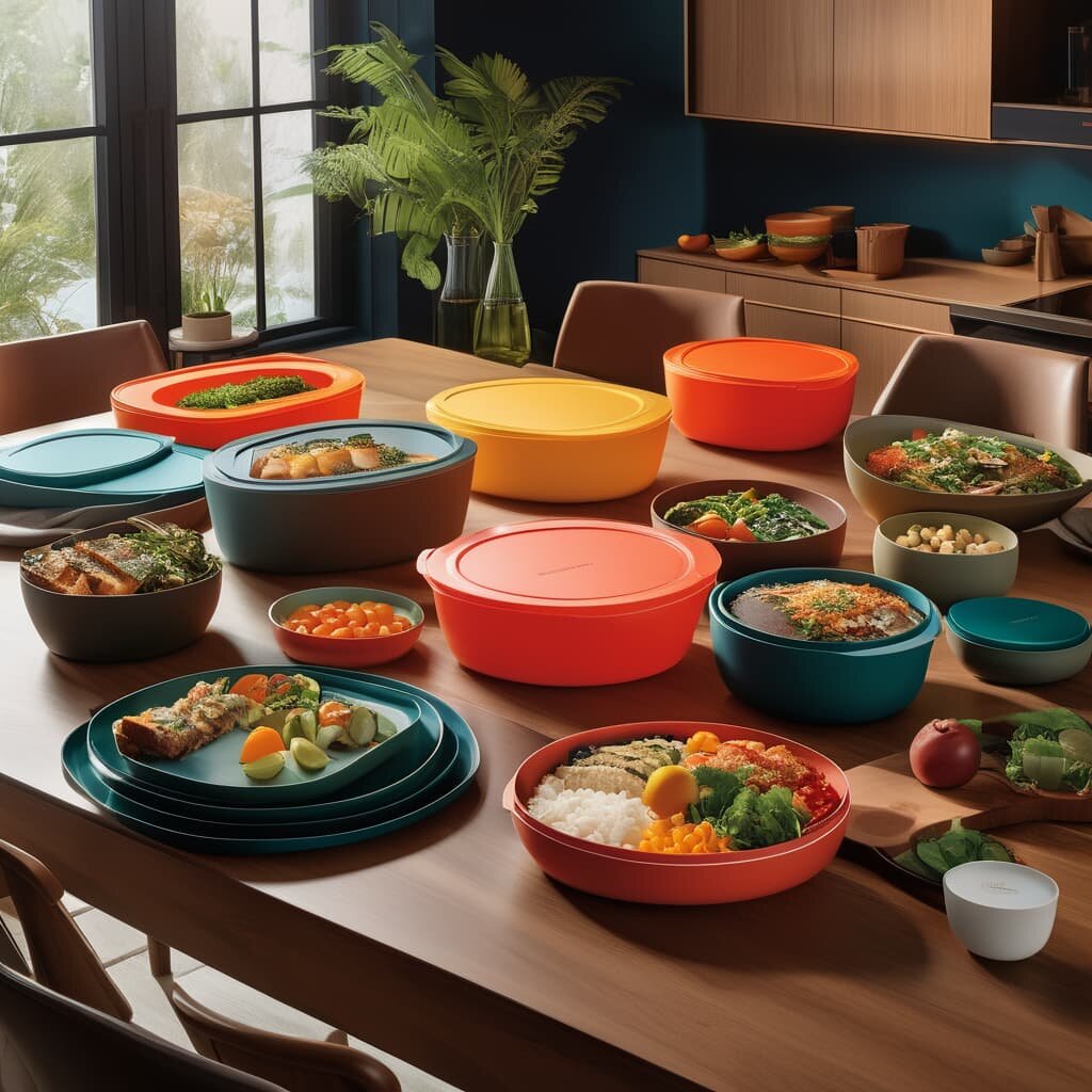 Plastik ürün üreticileri Tupperware, Taşkent, foto