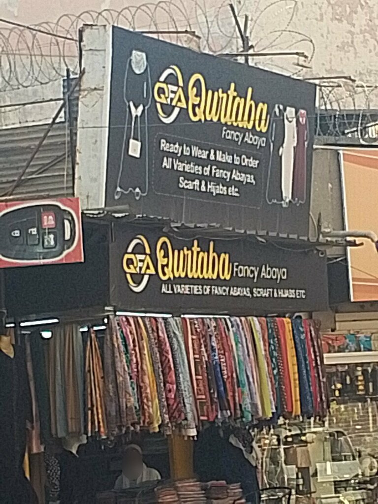 i̇ç giyim ve mayo mağazası Kurtabah fancy Abaya, Karaçi, foto