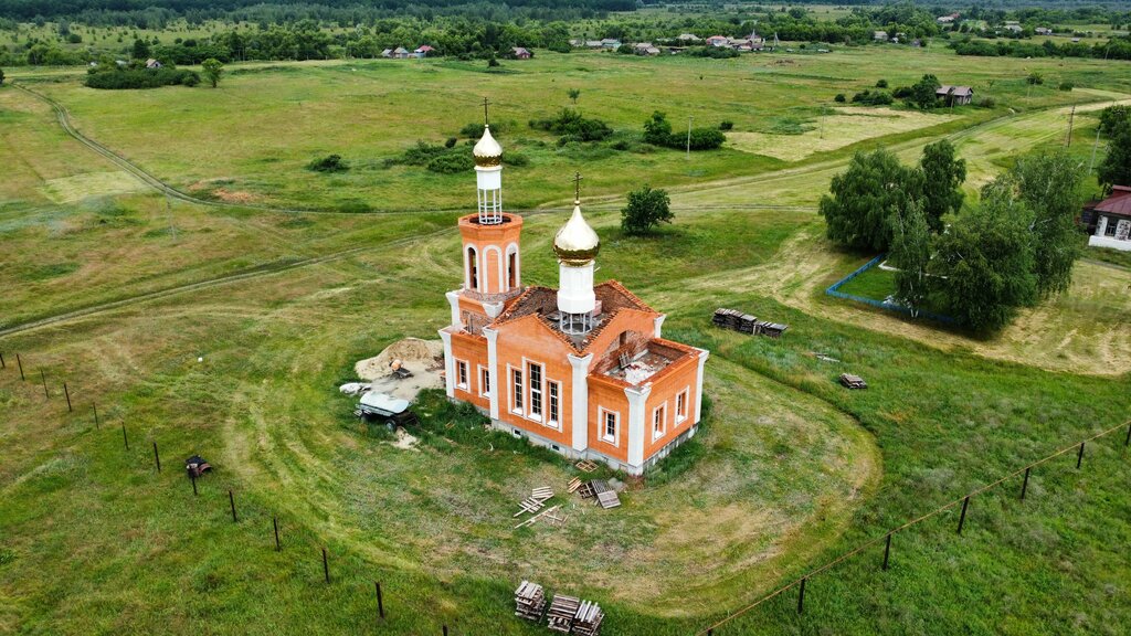 Ortodoks kiliseleri Православный храм, Saratovskaya oblastı, foto