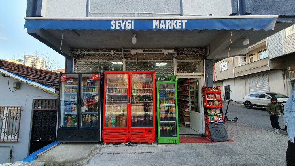 Market Sevgi Market, İstanbul, foto