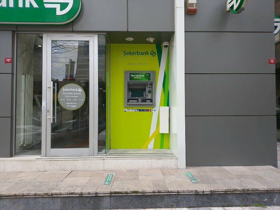 ATM'ler Şekerbank, İstanbul, foto