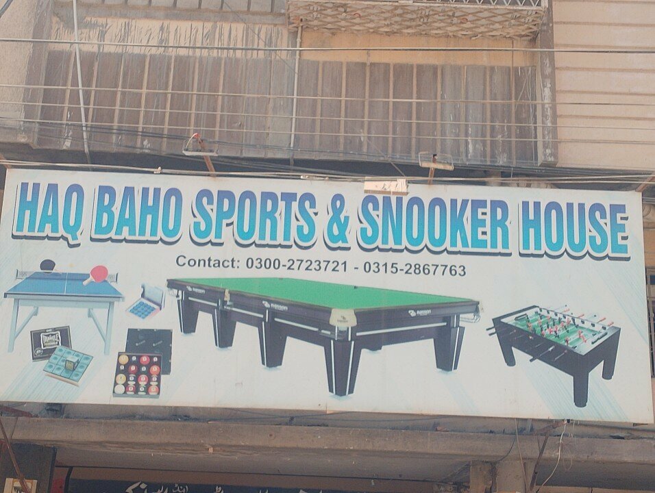 Bilardo ürünleri firmaları Haq baho, Karaçi, foto