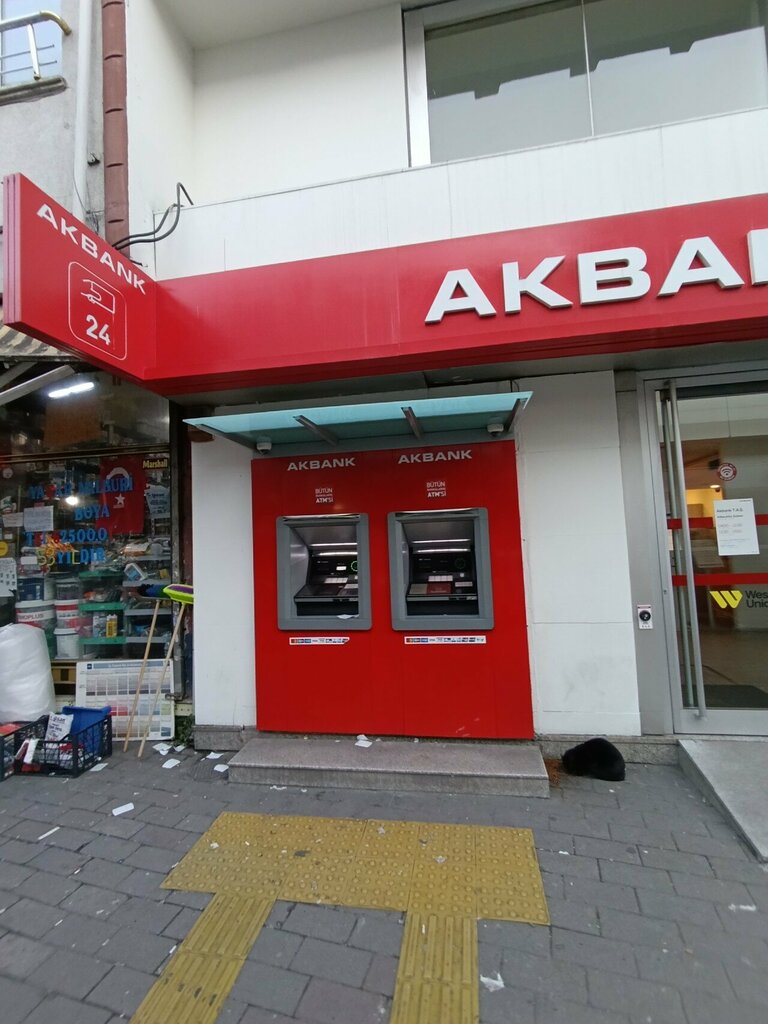 ATM'ler Akbank, İstanbul, foto