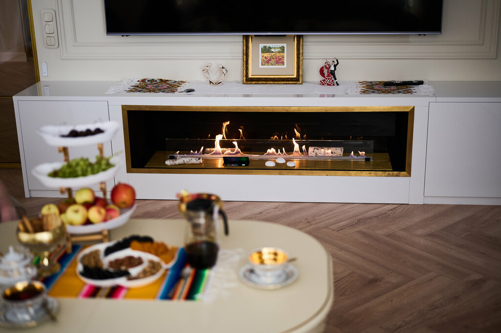 Soba, şömine Kamin V dome Zefire, Moskova, foto