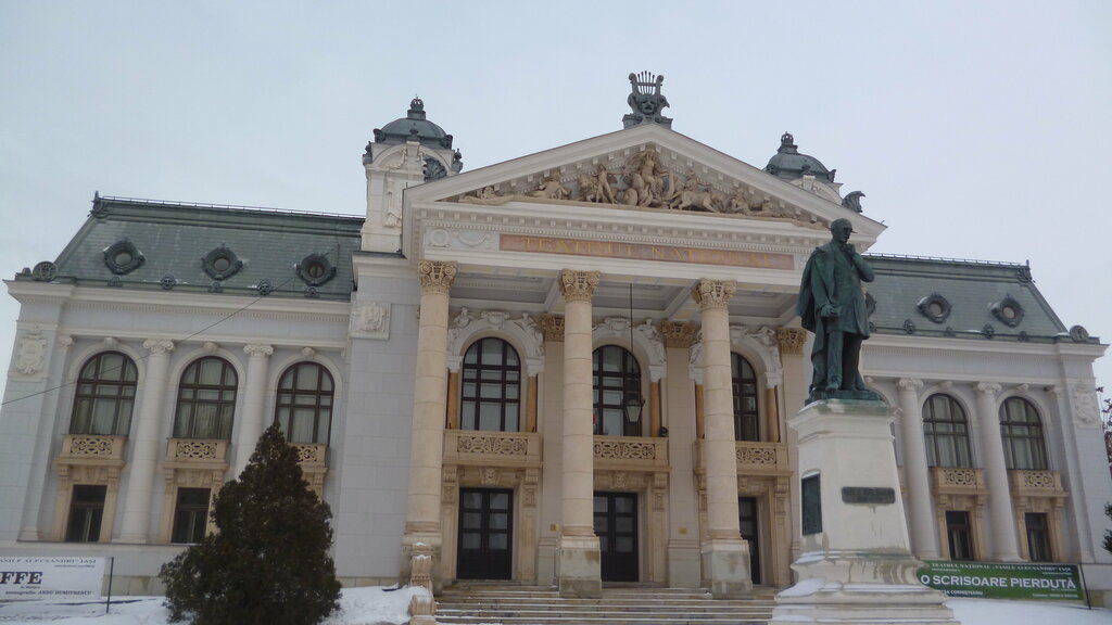 Tiyatrolar Teatrul Național Vasile Alecsandri Iași, Jassy, foto