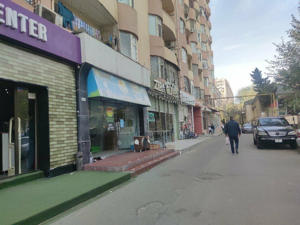 Kasap, şarküteri Səba, Bakü, foto