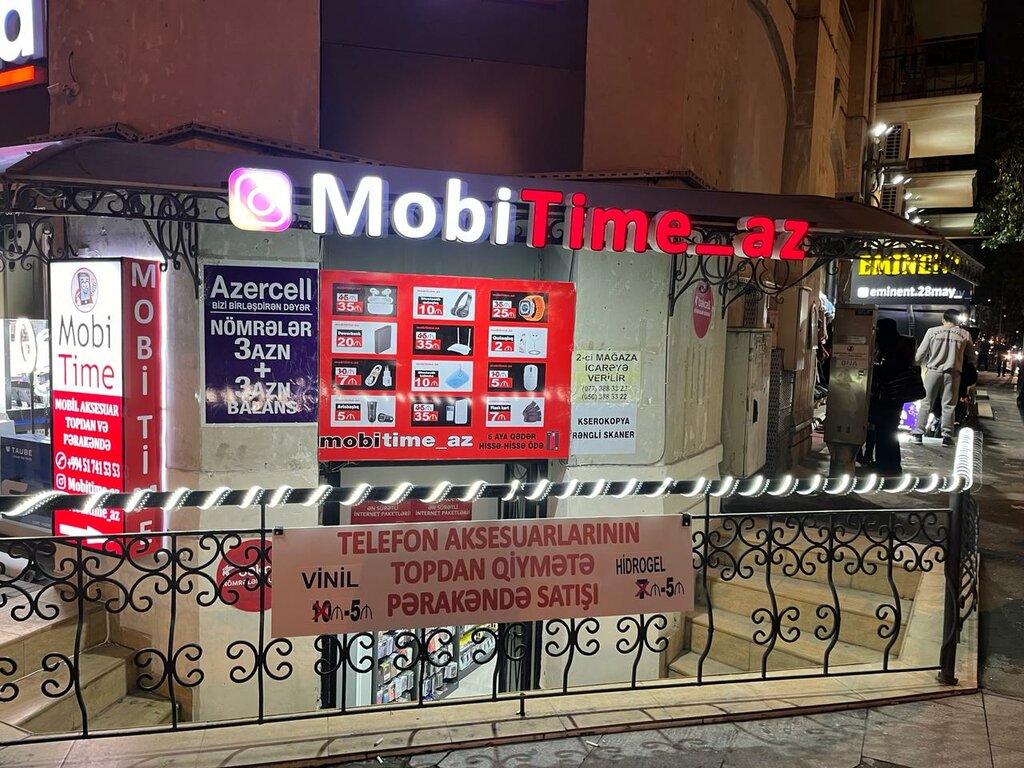Cep telefonu ve aksesuarları satış mağazaları MobiTime, Bakü, foto