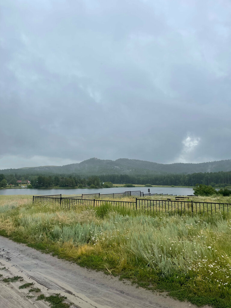 Piknik alanı Glade No. 3, Karağandı eyaleti, foto