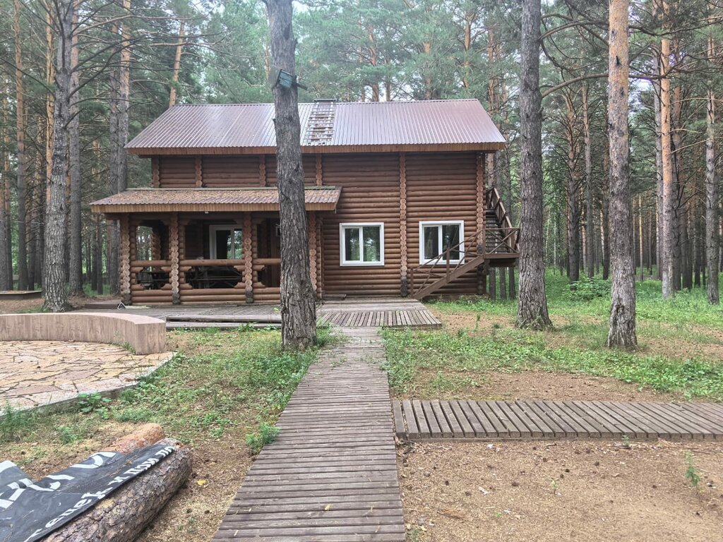 Resort oteller, tesisler Mayak, Krasnoyarski krayı, foto