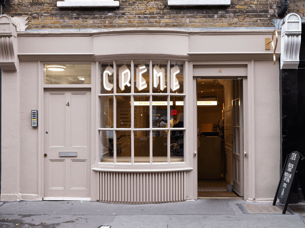 Kahve dükkanları Crème London, Dubai, foto