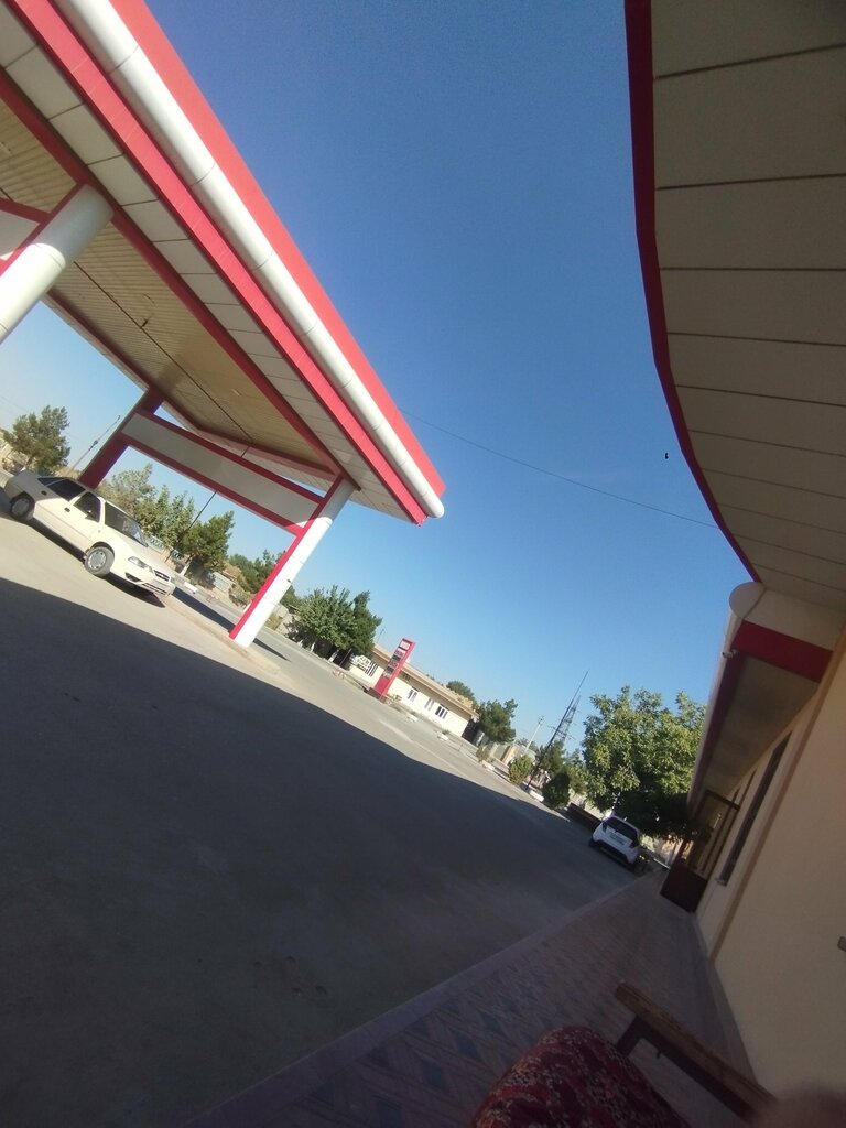 Benzin istasyonu Bars, Semerkant eyaleti, foto