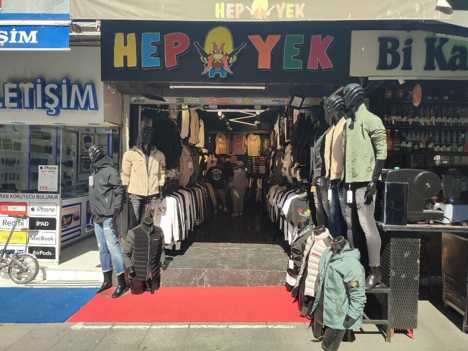 Giyim mağazası Hep Yek, İstanbul, foto