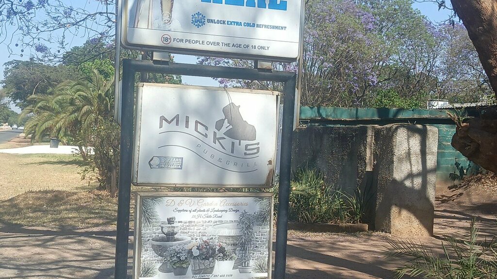 Bar Micki's Pub & Grill, Lusaka, foto