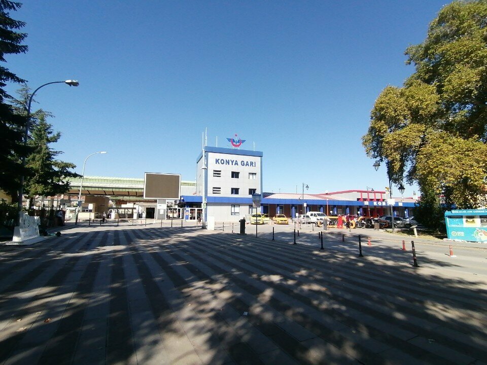 Tren garları Türkiye Cumhuriyeti Devlet Demiryolları, Konya, foto