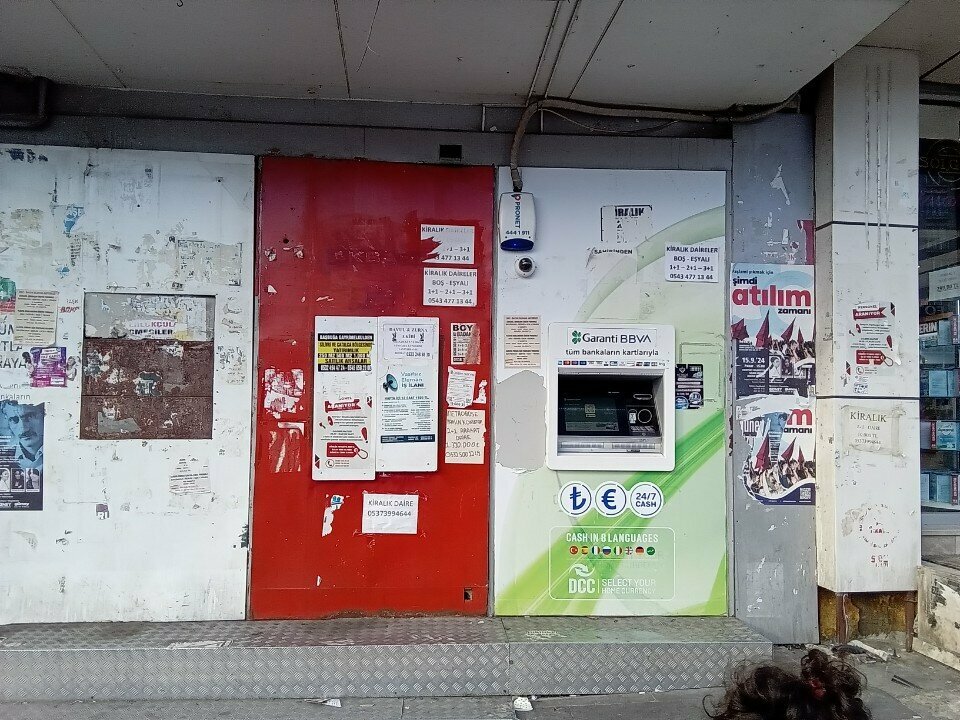 ATM'ler Garanti BBVA ATM, İstanbul, foto