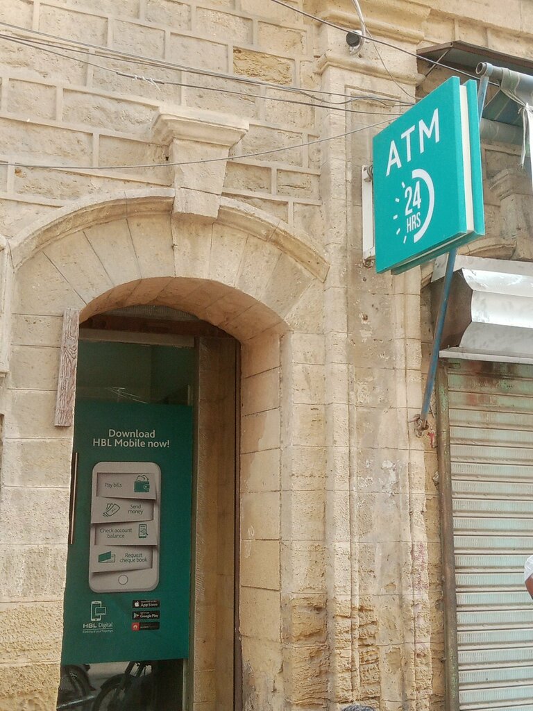 ATM'ler Hbl ATM, Karaçi, foto