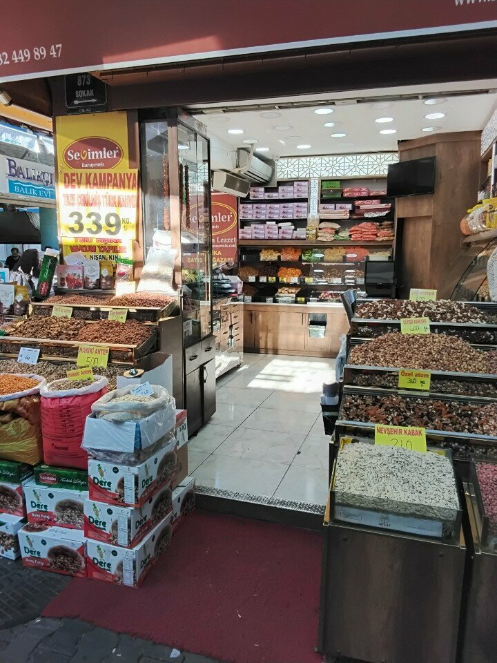 Kuruyemiş, atıştırmalık, kuru meyve Sevimler, İzmir, foto