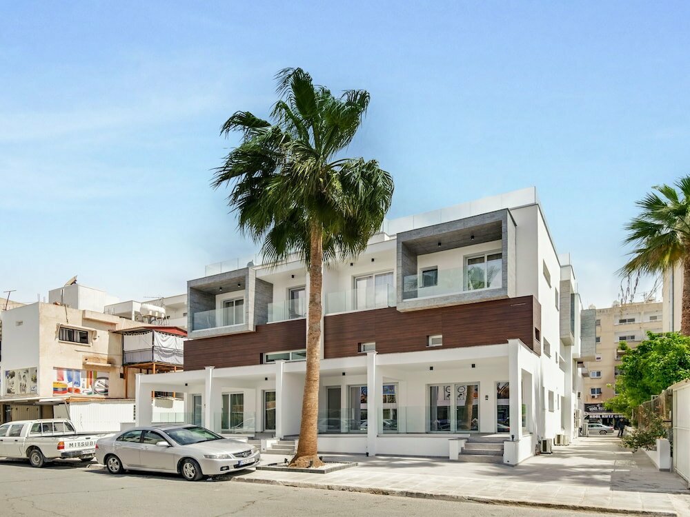 Otel Sanders Crystal - Cute 1-bdr Apt w Balcony, Larnaka, foto